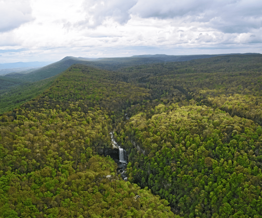 You’ll need permission to see Lookout Mountain’s best natural waterfall ...